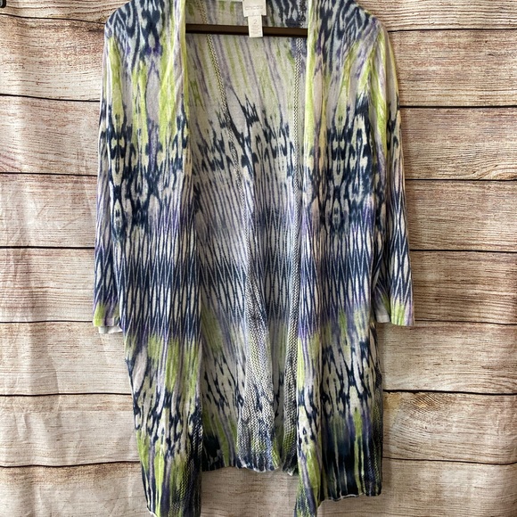 Chico's | Sweaters | Chicos 2 Sheer Cardigan | Poshmark
